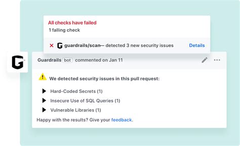 Ruby Code Security Scanning Guardrails