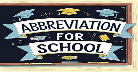 Abbreviation For School Def Meaning And Short Form Explained Winky Hive