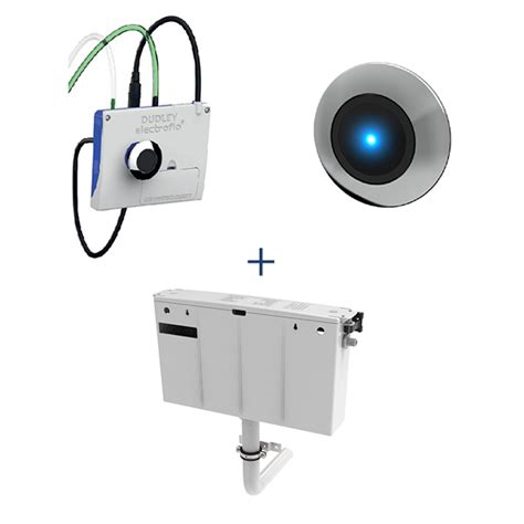 concealed cistern and battery powered sensor flush bundle the