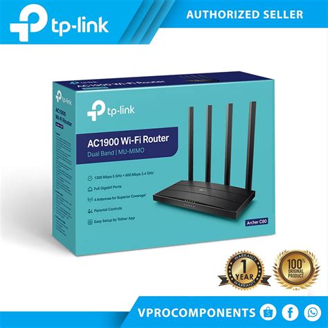 Tp Link Archer C Ac Gigabit Dual Band Wireless Mu Mimo Wi Fi Router Shopee Philippines