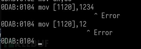 8086汇编16位汇编学习笔记03汇编指令 Freebuf网络安全行业门户
