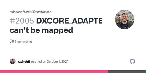 Dxcoreadapterattributed3d12genericml Cant Be Mapped · Issue 2005