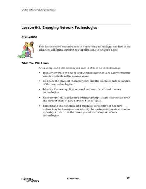 Lesson 6 3 Emerging Network Technologies