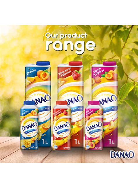 Buy Danao Juice Drink With Peach And Apricot Milk Online 15 Minutes