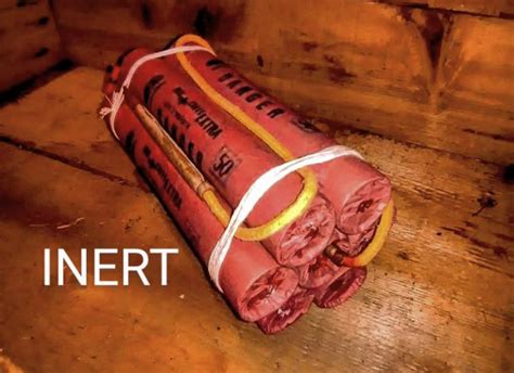 Wwii Ww2 Replica Inert Prop Airborne Demo Bag Case Belt Pouch Filler