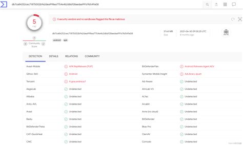 三个常用的apk分析网站对比：virustotal、哈勃、摸瓜apk在线分析 Csdn博客