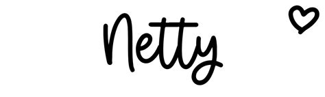Netty Name Meaning Origin Variations And More