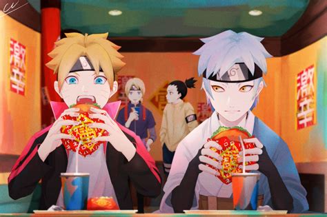 96 Boruto X Mitsuki ý Tưởng Trong 2025 Hình ảnh Naruto Uzumaki Naruto