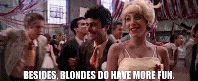 Yarn Besides Blondes Do Have More Fun Grease Video Clips By