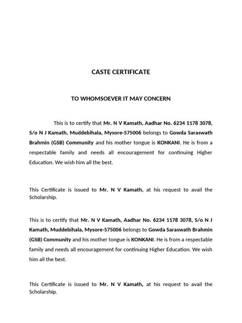 Character Certificate Pdf Character Certificate Pdf