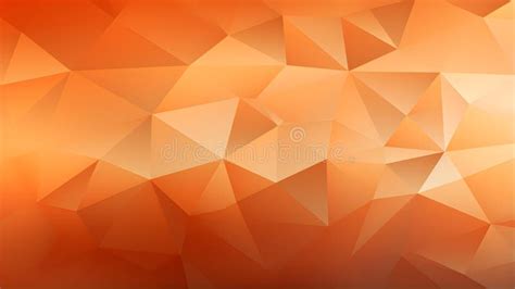 Abstract Background Of Triangular Patterns In Light Orange Colors Low