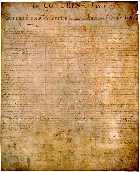 Rough Draft Of The Declaration Of Independence — Piqueshow