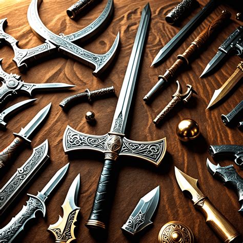 Weapons Of Mythology Legendary Mythical Weapons Kyds