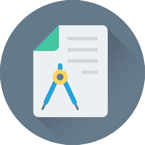 Drafting Generic Flat Gradient Icon