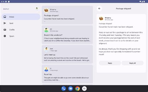 적응형 레이아웃으로 앱 빌드 Android Developers