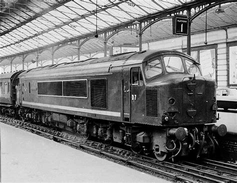 Vintage British Rail Diesel Locomotive