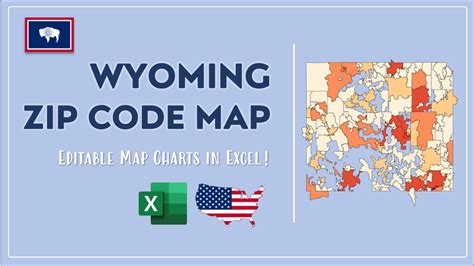Wyoming Zip Code Map Population Info