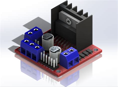 Arduino Uno自主机器人完整模型视频识别自主必涨带步进电机等 Solidworks 2016 模型图纸下载 懒石网