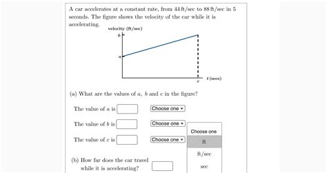 Solved The Figure Below Shows The Velocity Of A Particle In Cm Sec Course Hero