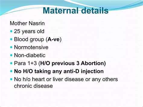 Rh Incompatibility Ppt