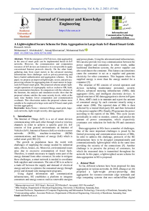Pdf A Lightweighted Secure Scheme For Data Aggregation In Large Scale