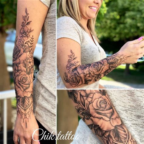 100 The Most Beautiful Flower Tattoos Beautiful Flower Tattoos