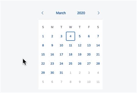 Calendar Selected Date Month Year Style Not Updated On First Click