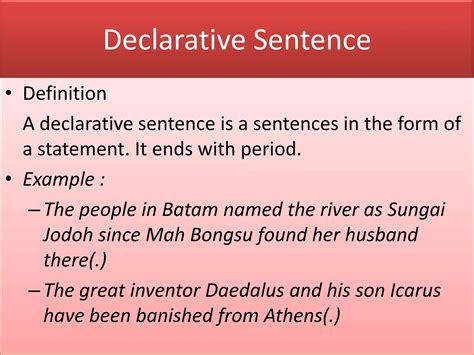Declarative And Interrogative Sentences Pptx