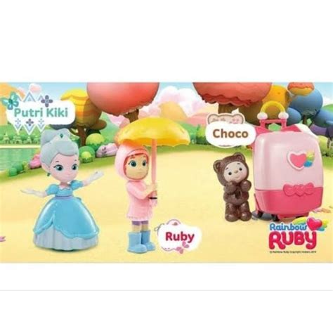 Jual Rainbow Ruby Happy Meal Mainan Mcd Shopee Indonesia
