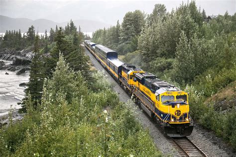Download Alaska Train Railroad Picture
