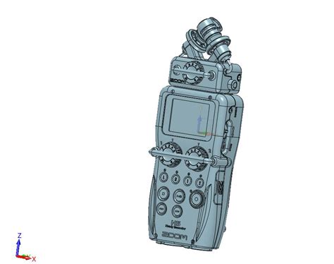 便携式手持数码录音机调音台单反同步内录 step 模型图纸下载 懒石网