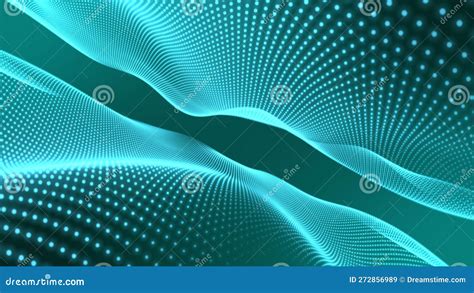 Abstract Technology Wave Abstract Trapcode Form Digital Particle Wave
