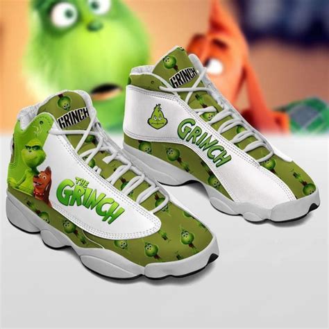 Grinch Custom Sneakers For Lover Jd13 Shoes 11 - DESIGN-TREND