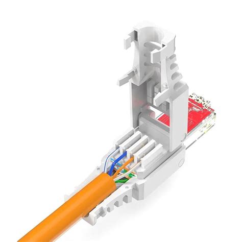 Конектор Cat 6 Utp Ftp Rj45 Без инструменти самонастройващ се Emag Bg