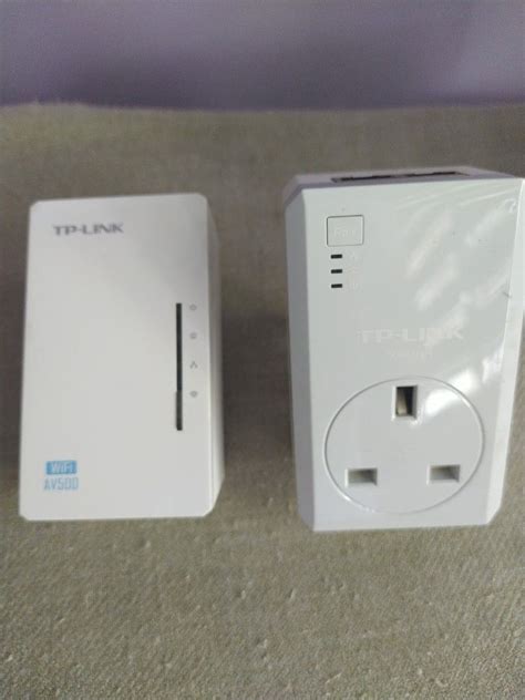 TP Link AV500 Powerline Adaptor Computers Tech Parts Accessories Networking On Carousell