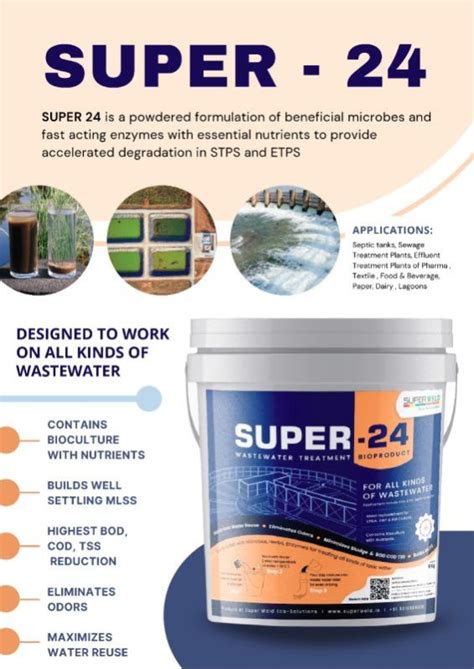 Microbial Biofertilizer For Water Treatment Classification Super 24 At Rs 1050 In Bhiwadi