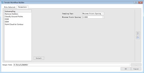 Terrain · Lidar360 User Guide