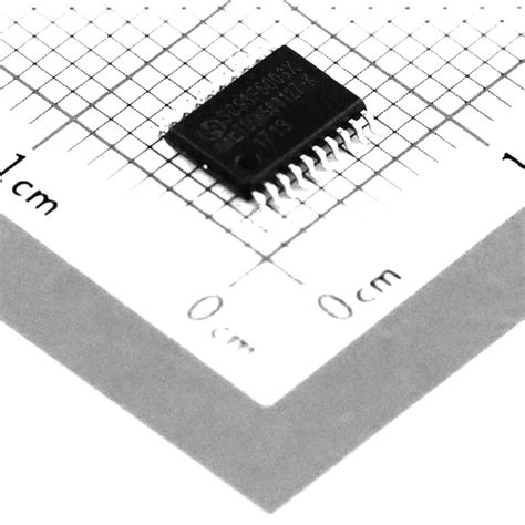 B1 Sc93f5003x20u Tssop 20 Microcontroller Analog Semiconductors