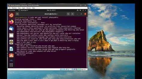 Instalasi Apache Mysqlphp Dan Phpmyadmin Pada Linux Ubuntu Virtualbox Youtube