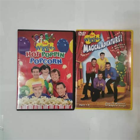 The Wiggles Magical Adventure A Wiggly Movie And Hot Popping Popcorn Dvd
