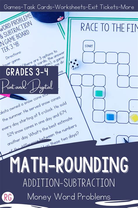 Rounding Word Problems Word Problems Subtraction Word Problems Upper Elementary Math