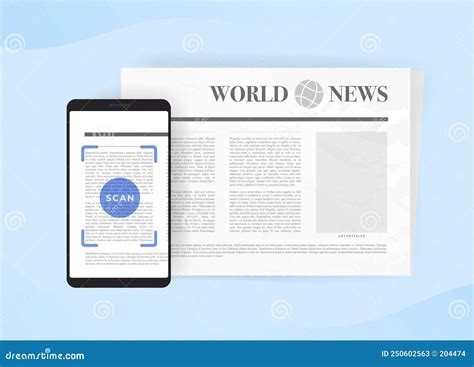 OCR Optical Character Recognition Illustration OCR Software That Recognizes Characters