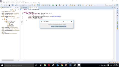 Java Graphical User Interfacegui Jframe And Jlabel Functions Using Eclipse Ide — Steemit