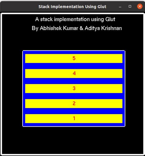Github Creativeabhi13stack Implementation Using Glut