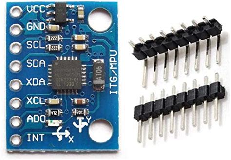 MPU 6050 3 Axis Gyroscope And 3 Axis Accelerometer 6DOF Sensor Module Embeddinator