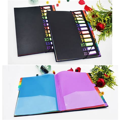 12 in multi page classification folder holder stor grandado