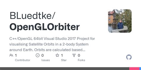 Github Bluedtke Openglorbiter C Opengl Bit Visual Studio Project For Visualising