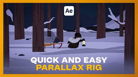 3d Parallax Effect Rig After Effects Tutorial Web Design Tutorials