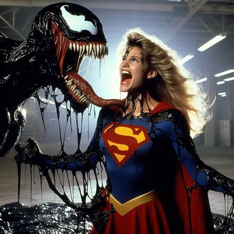 Supergirl Faces Venom In Warehouse By Necromancer Rev On Deviantart