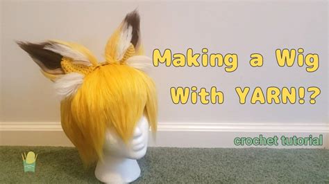 How To Make A Yarn Wig Crochet Tutorial Short Wig Tutorial In 2025